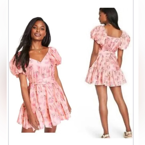 LoveShackFancy | Dresses | Love Shack Fancy X Target Floral Pink Dress ...